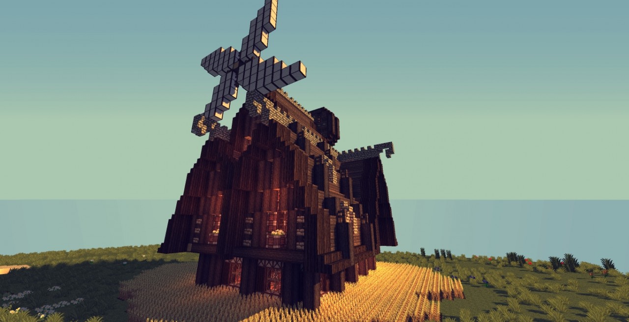 Fantasy Windmill Minecraft Map