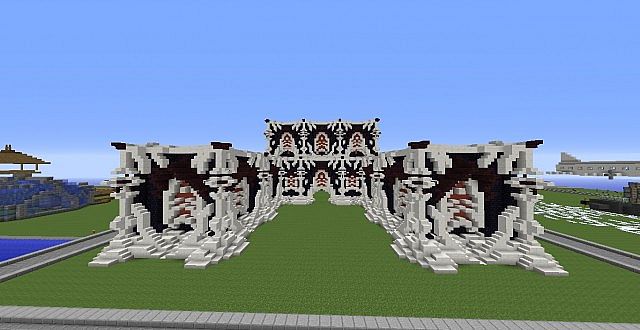 First Megabuild Minecraft Map