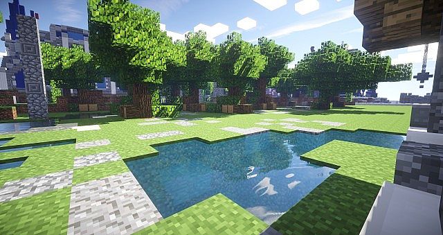Forest Parkour Minecraft Map
