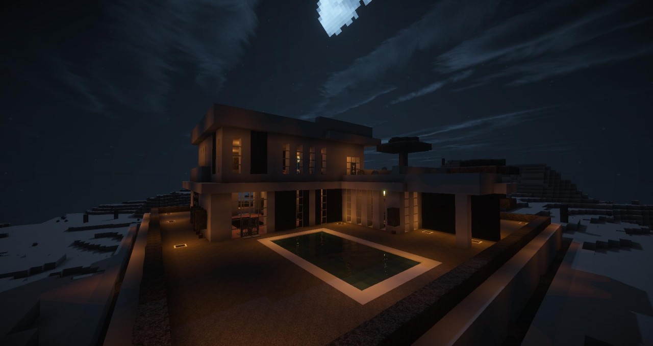 modern architecture Minecraft Map