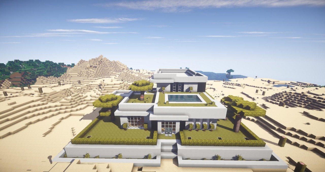 modern architecture Minecraft Map