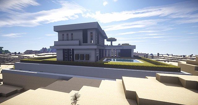 modern architecture Minecraft Map
