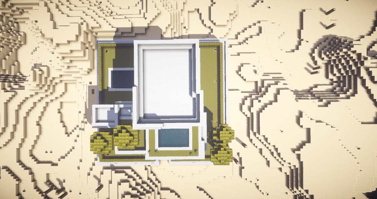 modern architecture Minecraft Map