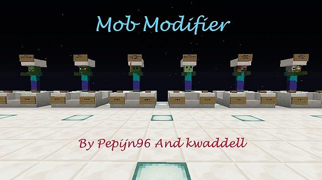[Halloween Special] Mob Modifier - More Zombies [1.8 / 1.8.1] Minecraft Map