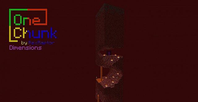 One Chunk - Dimensions [Deutsch/English] Minecraft Map