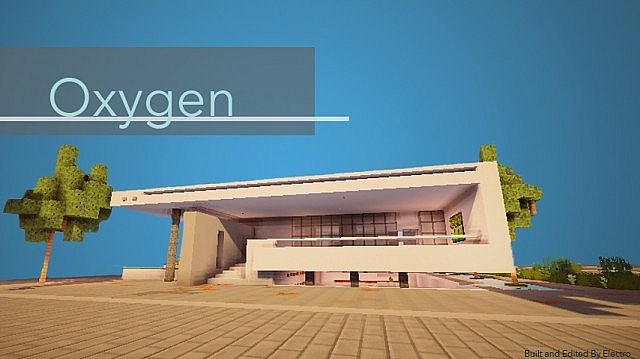 [Popreel] Oxygen - A Modern House Minecraft Map