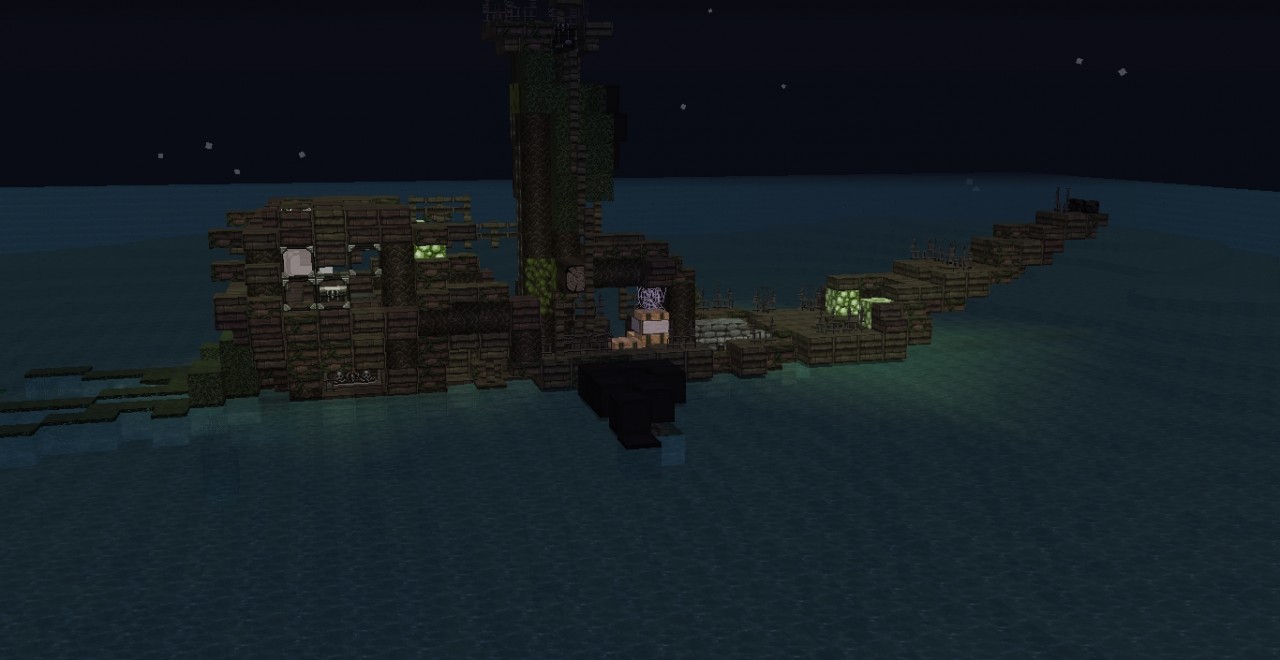 Scurvy-The Plague ship||Infected ship + 200*200 custom landscape (Hope ...