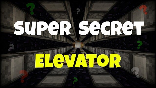 Super Secret Elevator Minecraft Map