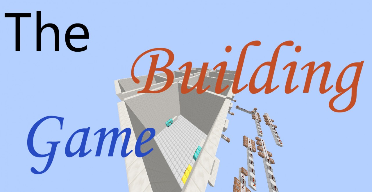 The Building Game 4 Player! Minecraft Map