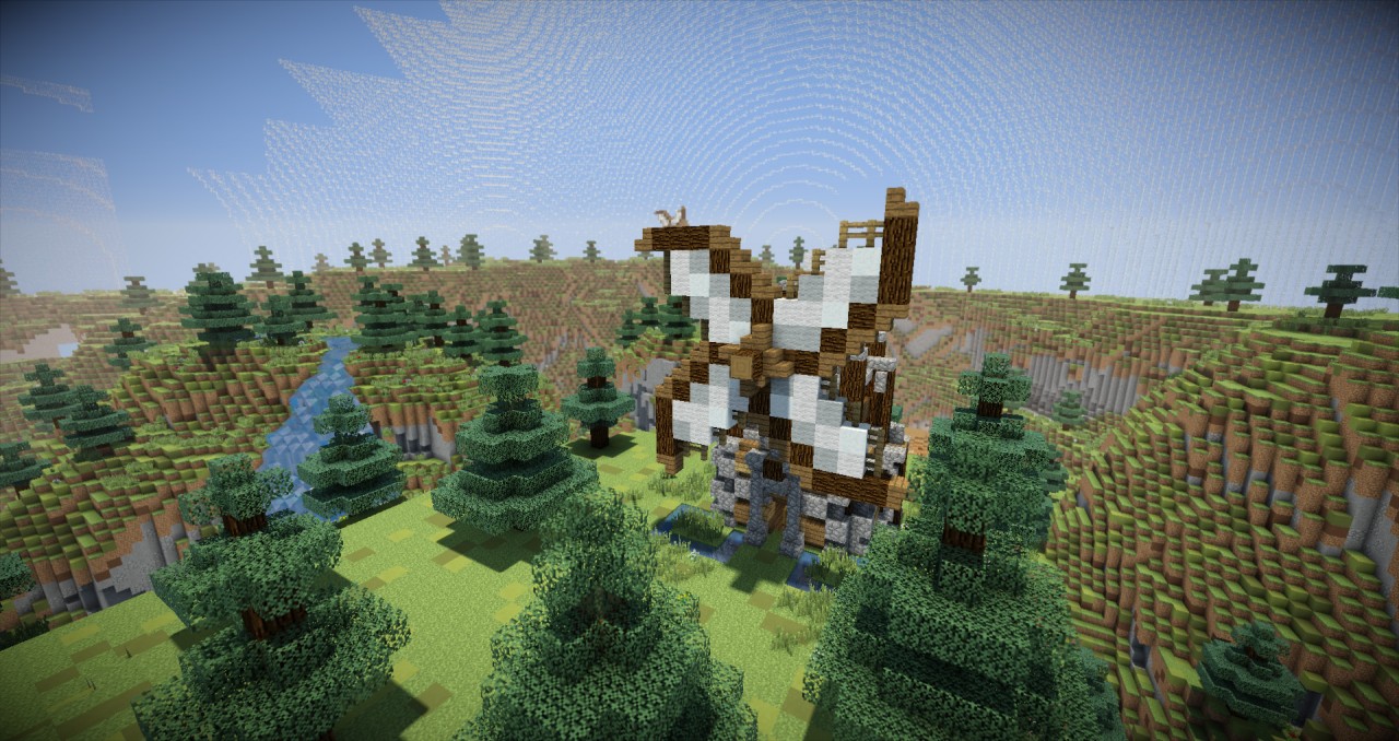 Minecraft Kit-PVP: Pilgrim's Gorge Minecraft Map