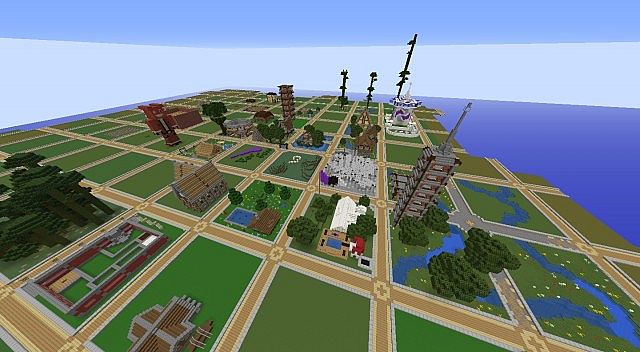 HoboInABox Creative World Minecraft Map