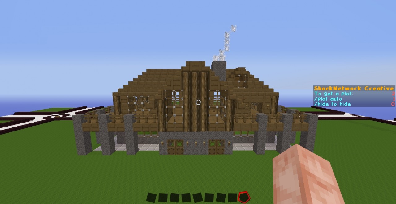 Wooden House Exterior Minecraft Map