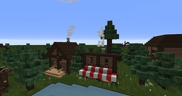 Campsite Minecraft Map