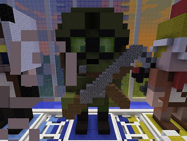 Staff Statues Minecraft Map