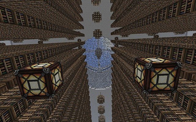 The Worlds Biggest Minecraft build, over 1 billion blocks! The Library ...