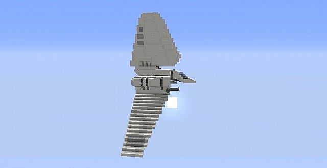 Lambda-Class T-4a Shuttle Minecraft Map