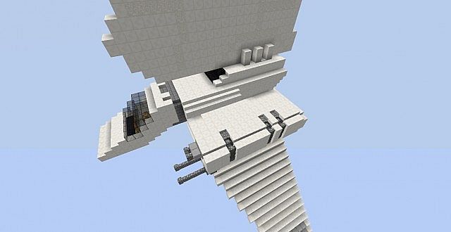 Lambda-Class T-4a Shuttle Minecraft Map