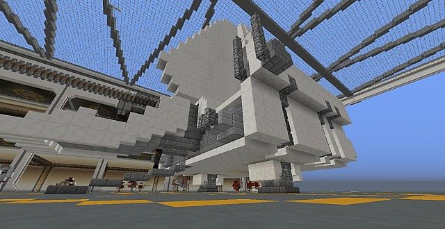 Lambda-Class T-4a Shuttle Minecraft Map
