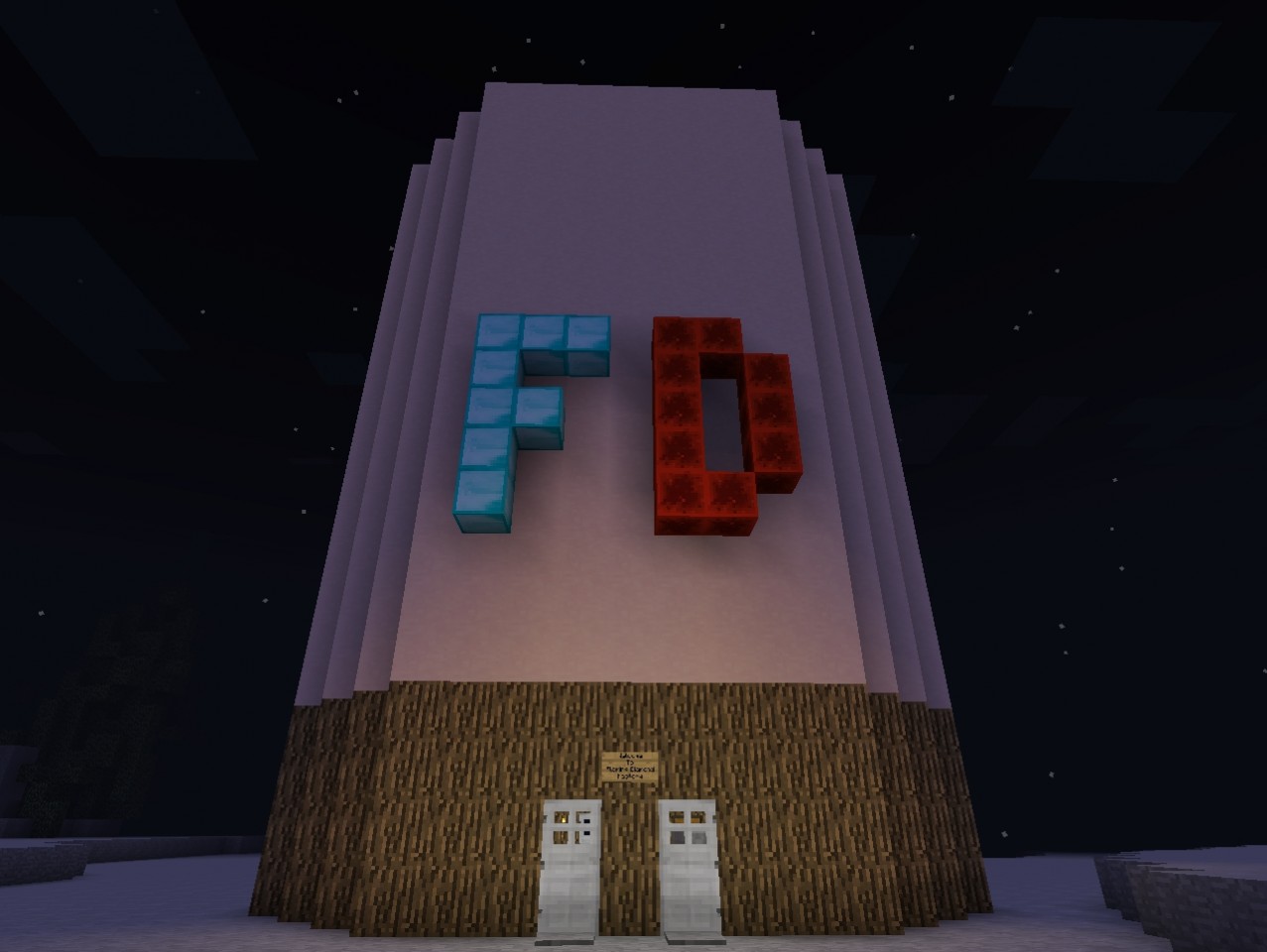 Flaming Diamond Factory[Contest] Minecraft Map