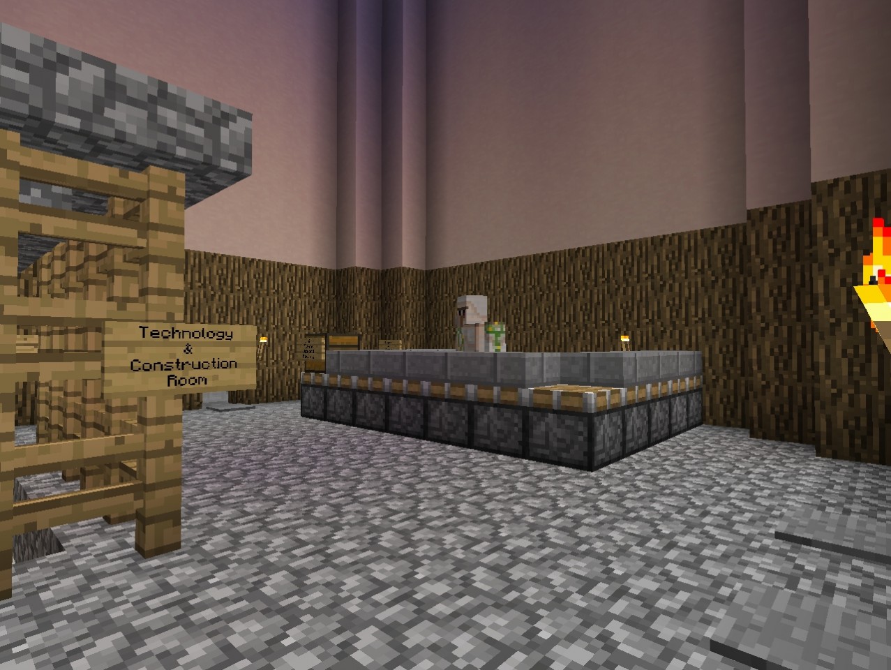 Flaming Diamond Factory[Contest] Minecraft Map