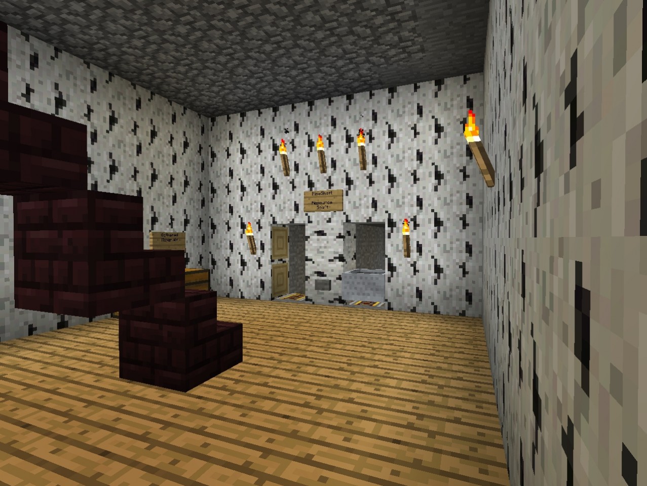 Flaming Diamond Factory[Contest] Minecraft Map