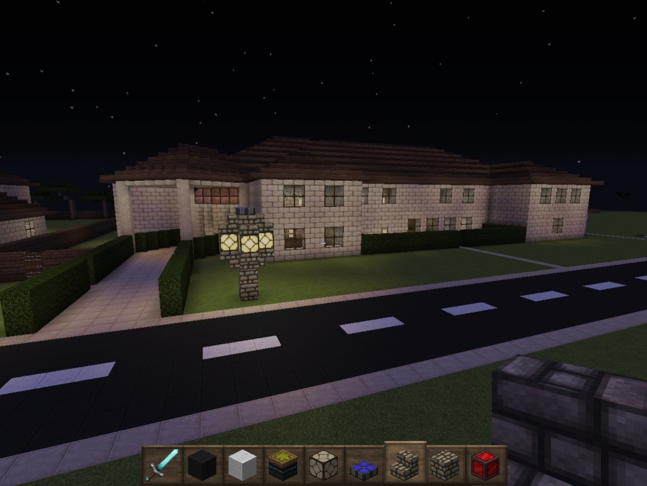 Start of a City Minecraft Map