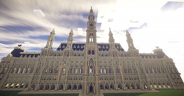 Vienna Townhall Minecraft Map