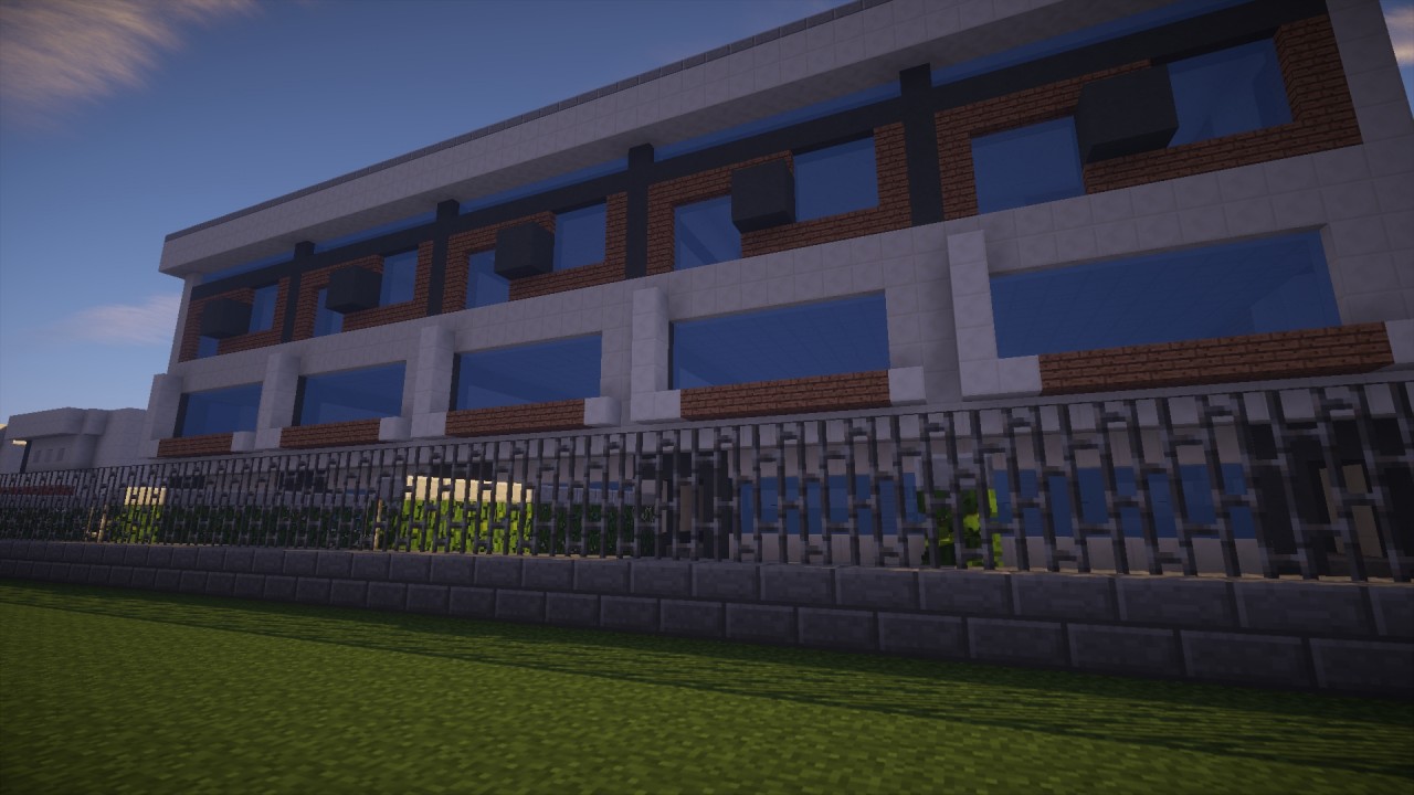 Modern World- Row Of Apartments (Part 1) Minecraft Map