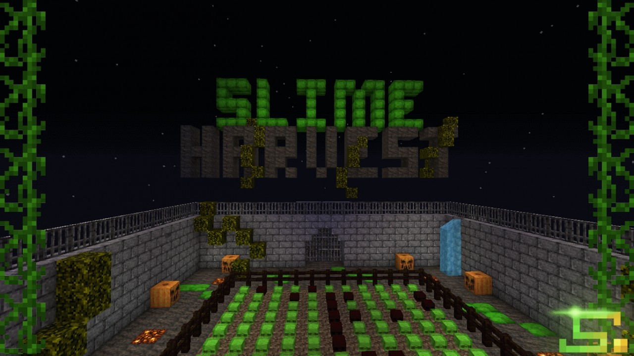 Slime Harvest |Halloween Themed Minigame| Minecraft Map