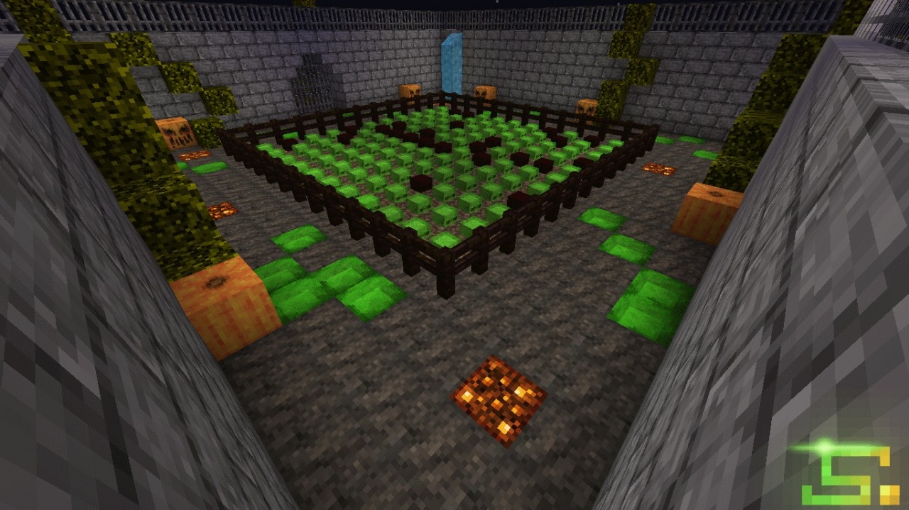 Slime Harvest |Halloween Themed Minigame| Minecraft Map