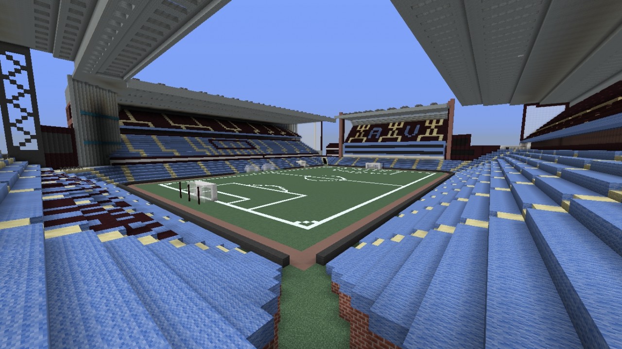 Villa Park Stadium Minecraft Map