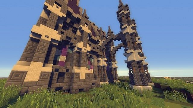 Small Cathedral Minecraft Map