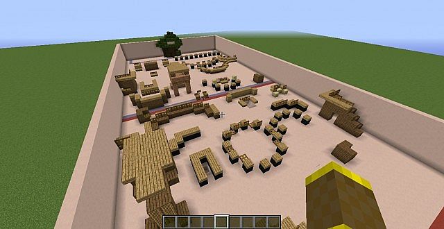 Mineplex Paintball map - Paintball field Minecraft Map