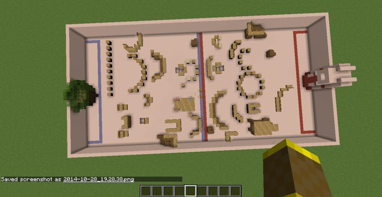 Mineplex Paintball map - Paintball field Minecraft Map