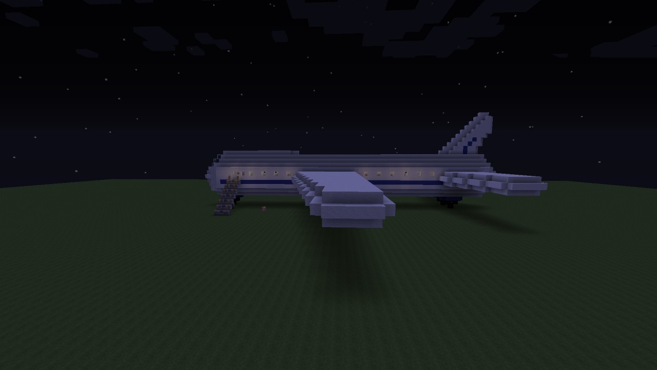 Pretty Simple Airplane Minecraft Map