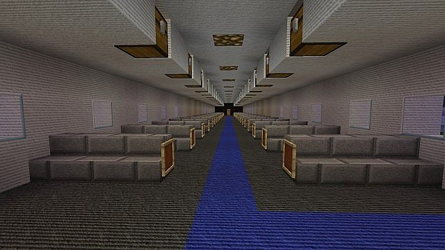 Pretty Simple Airplane Minecraft Map