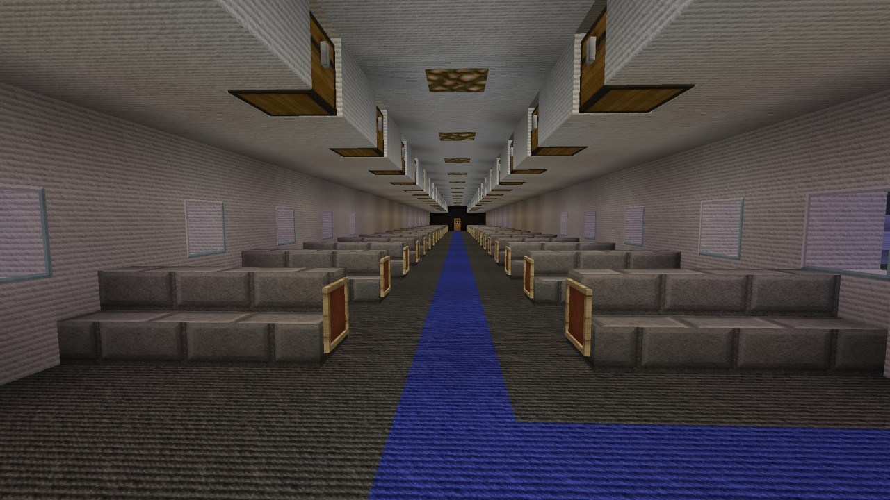 Pretty Simple Airplane Minecraft Map