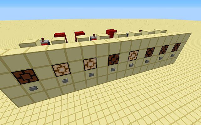 Expandable Button Selector Minecraft Map