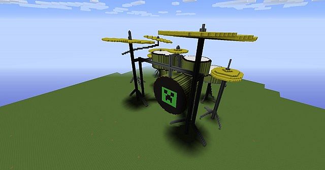 Drum kit Minecraft Map