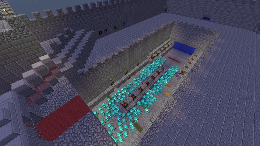 Block Defense Battle Minecraft Map