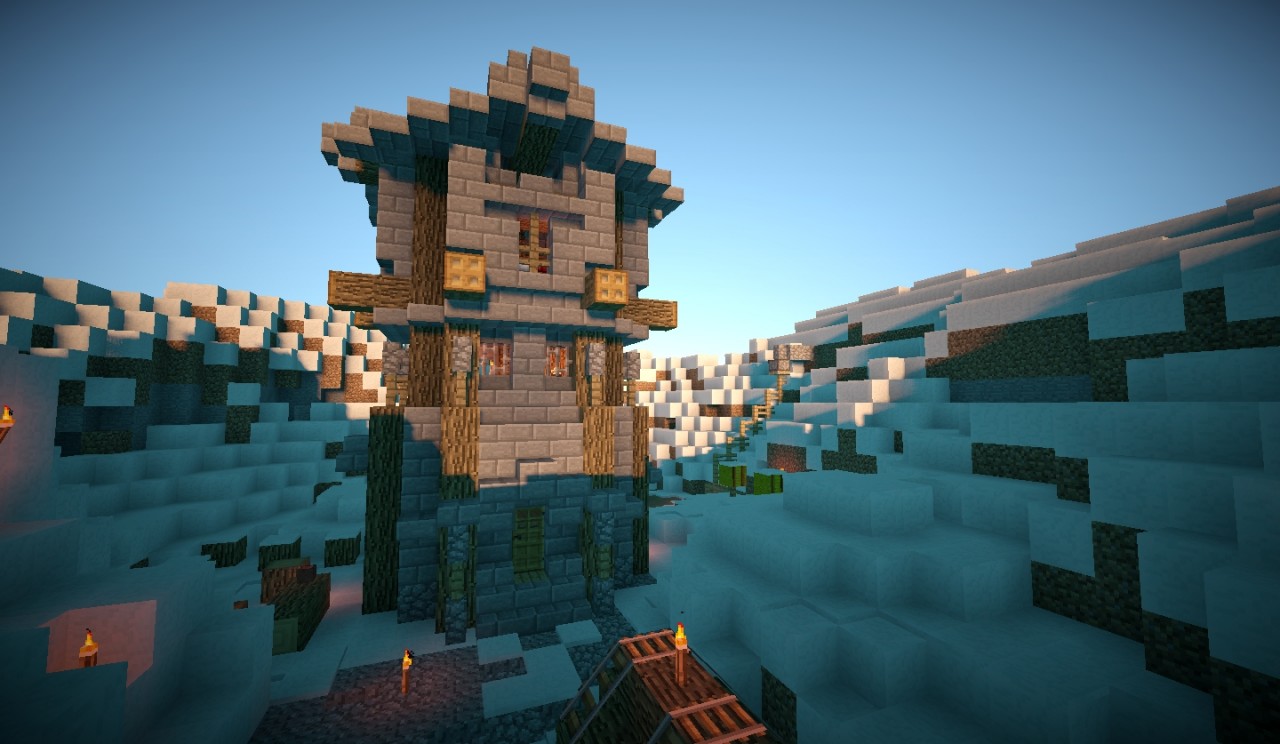 Faction Base Outpost Minecraft Map