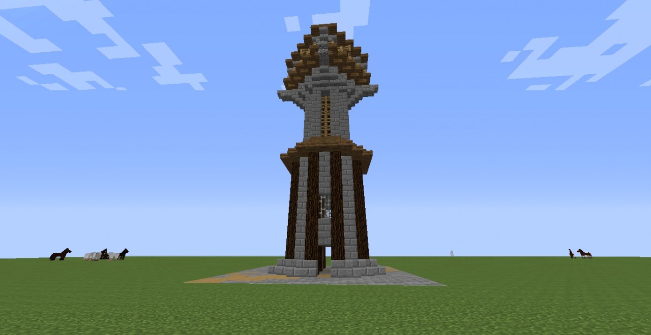 Medieval Lookout Tower - RealmOfLapis Minecraft Map