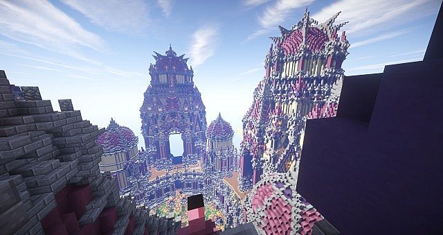 Spawn for Mineactivity/Mithril network Minecraft Map