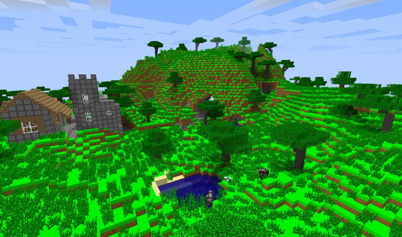 Simply Neon Minecraft Texture Pack