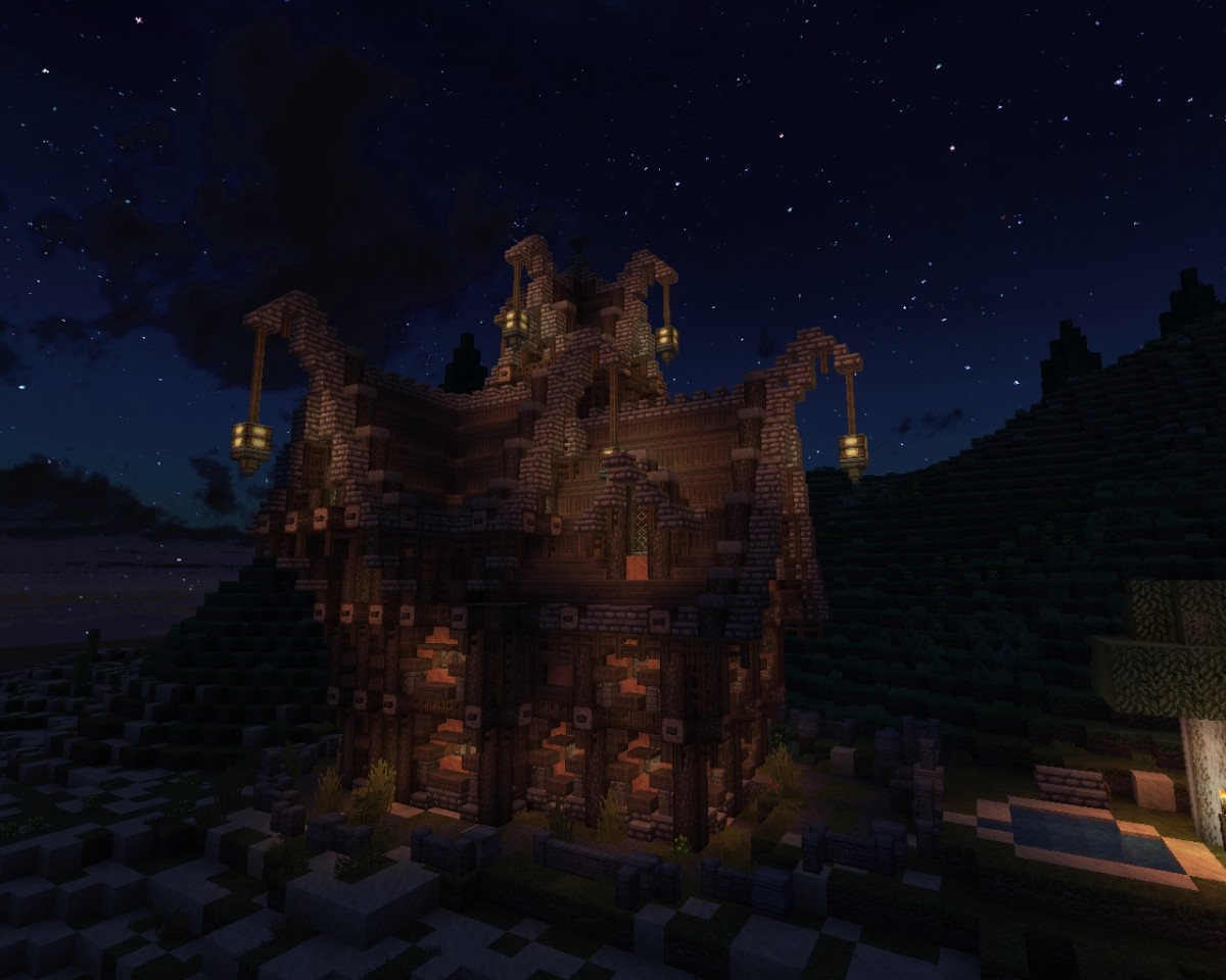 Medieval Steampunk House By MrBatou Minecraft Map