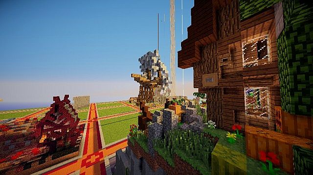 Ember Plot SunFury server -Plot Minecraft Map