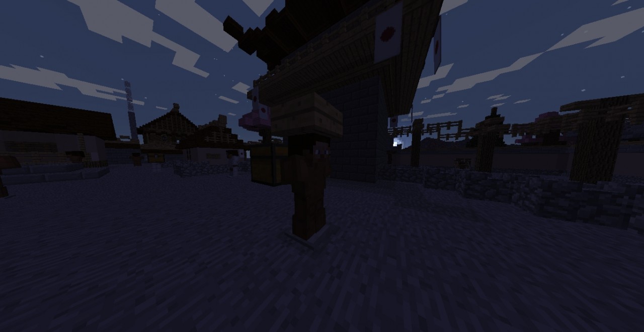 Japan in the Meiji period. Minecraft Map