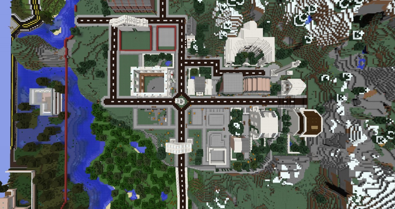 City of Victoria Minecraft Map