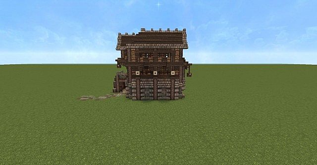 3 Story Medieval House Minecraft Map