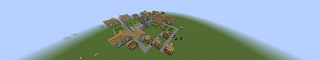 A huge farm. Minecraft Map